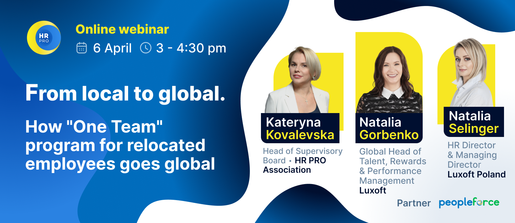 From local to global